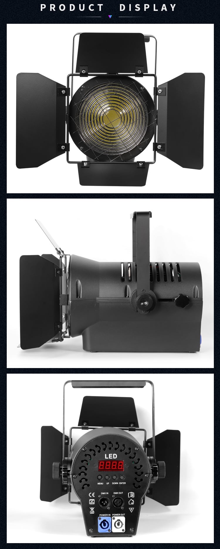 200W LED FRESNEL SPOTLIGHT