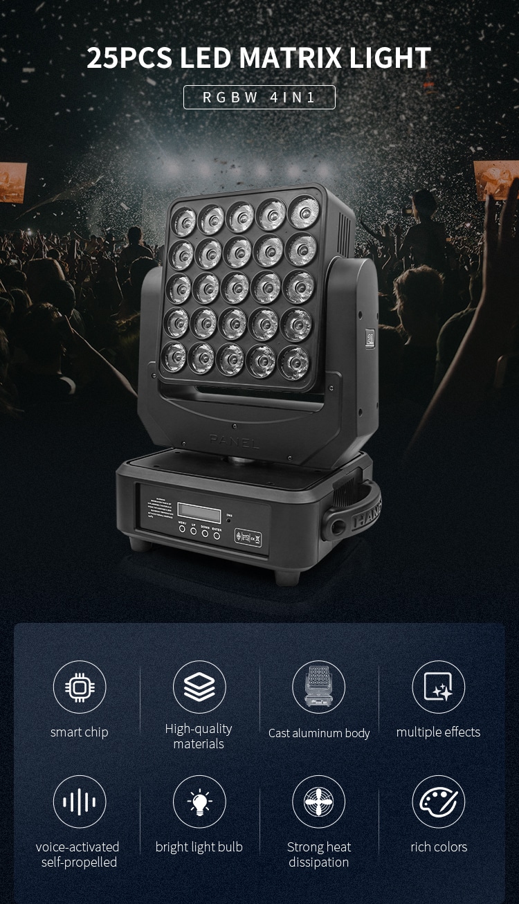 25PCS*12W LED MATRIX LIGHT