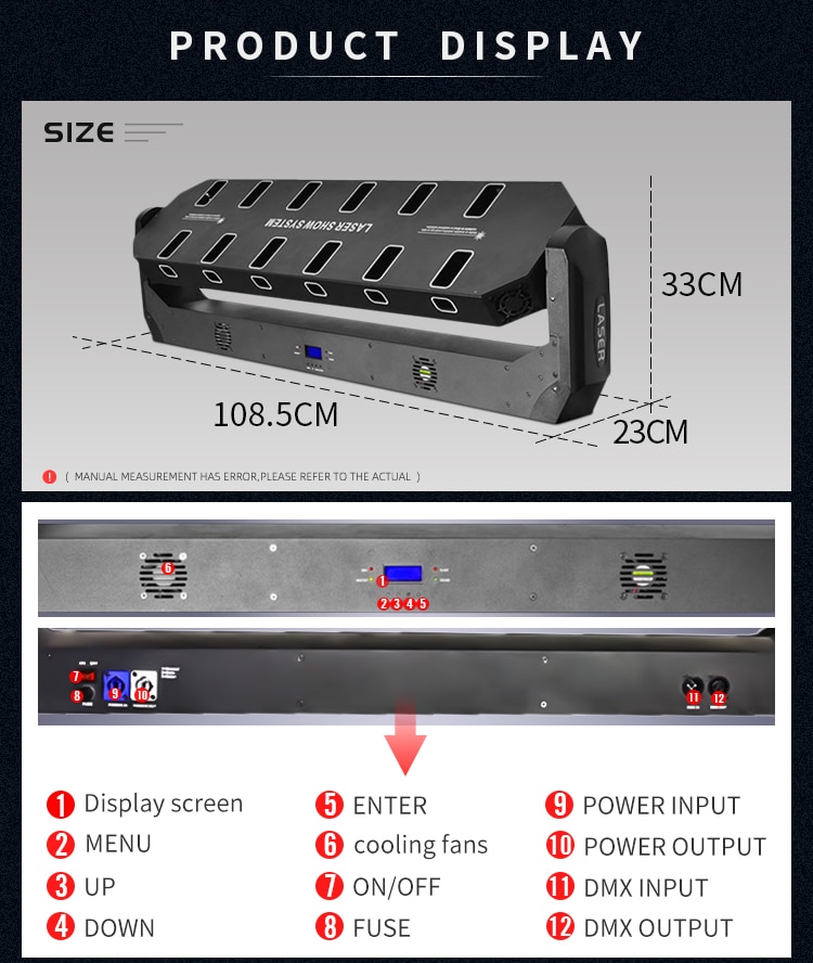 24 EYES MATRIX LASER LIGHT