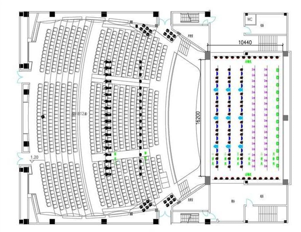 Theater auditorium lighting solutions – JCLIGHT