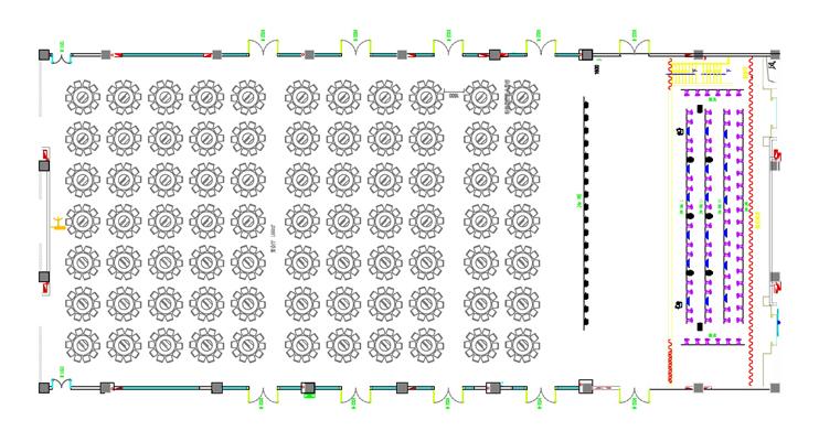 Banquet hall lighting solutions - JCLIGHT
