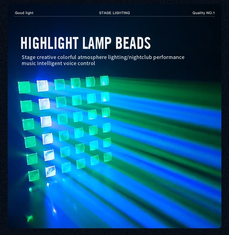 36PCS LED MATRIX BACKGROUND LIGHT