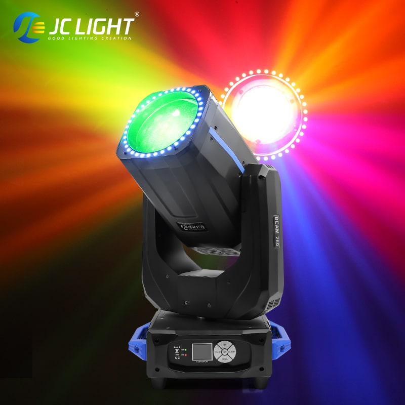 260W/295W BEAM LIGHT WITH LED RING(THE SILVER FOX) - JCLIGHT