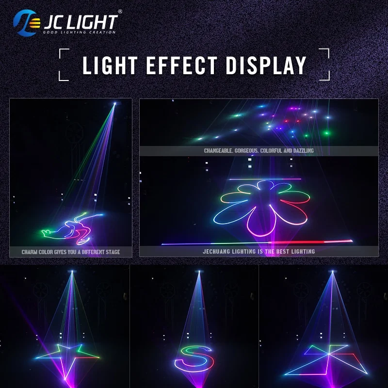 FULL COLOR ANIMATION LASER LIGHT - JCLIGHT