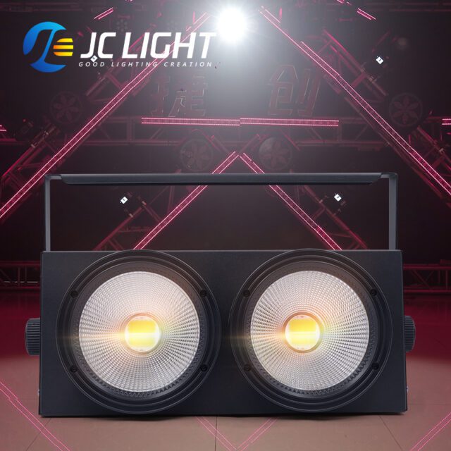 2 EYES AUDIENCE BLINDERS LIGHT 2*100w high-power cob lamp