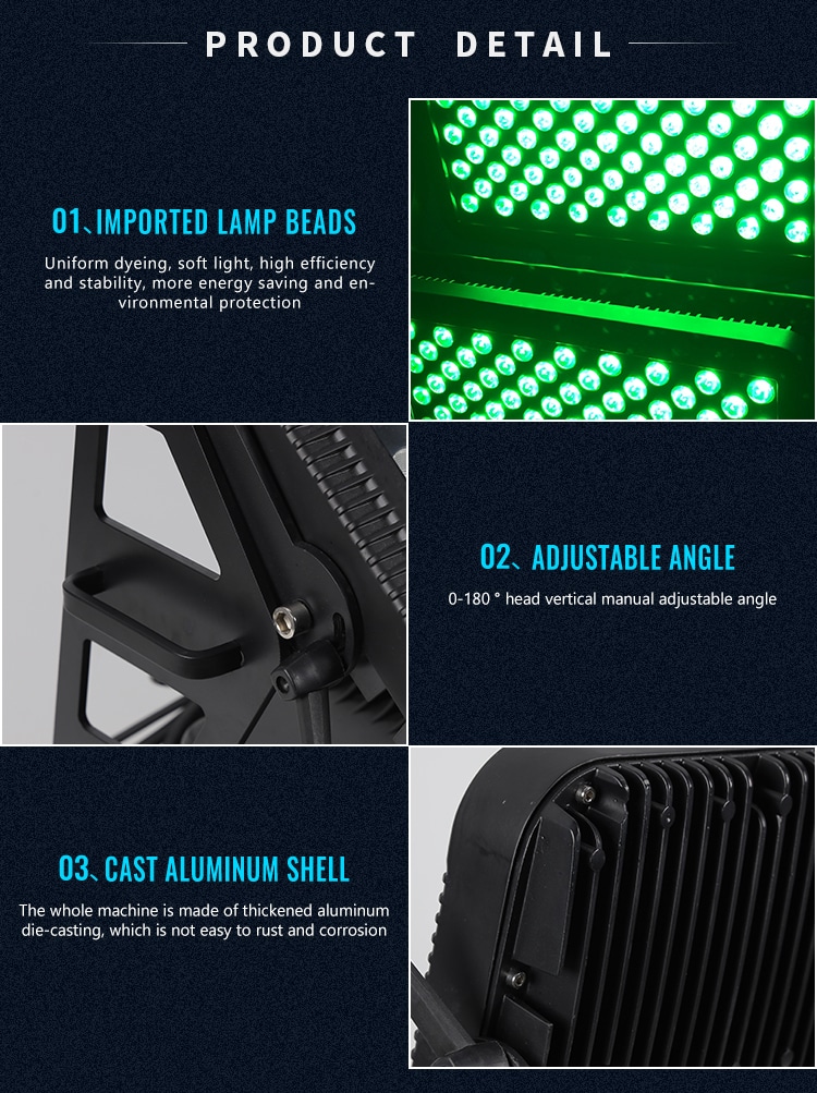 WATERPROOF 60PCS CITY COLOR WASH LIGHT