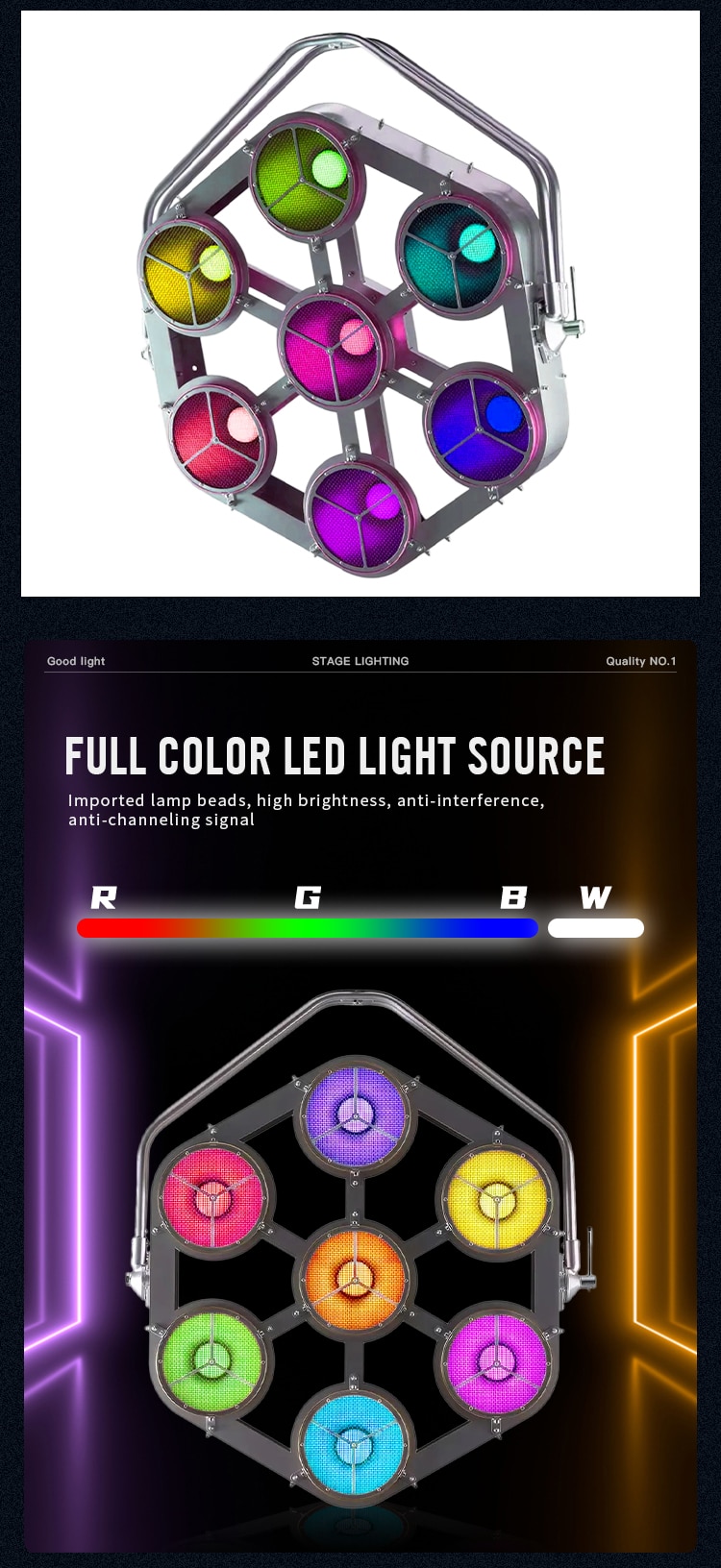 7*30W RETRO STAGE LIGHT