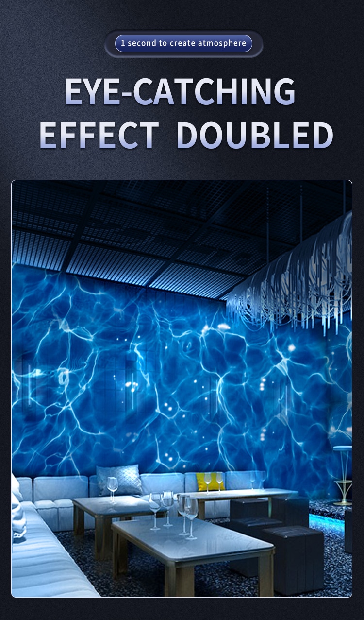 WATERPROOF WATER WAVE LED EFFECT LIGHT