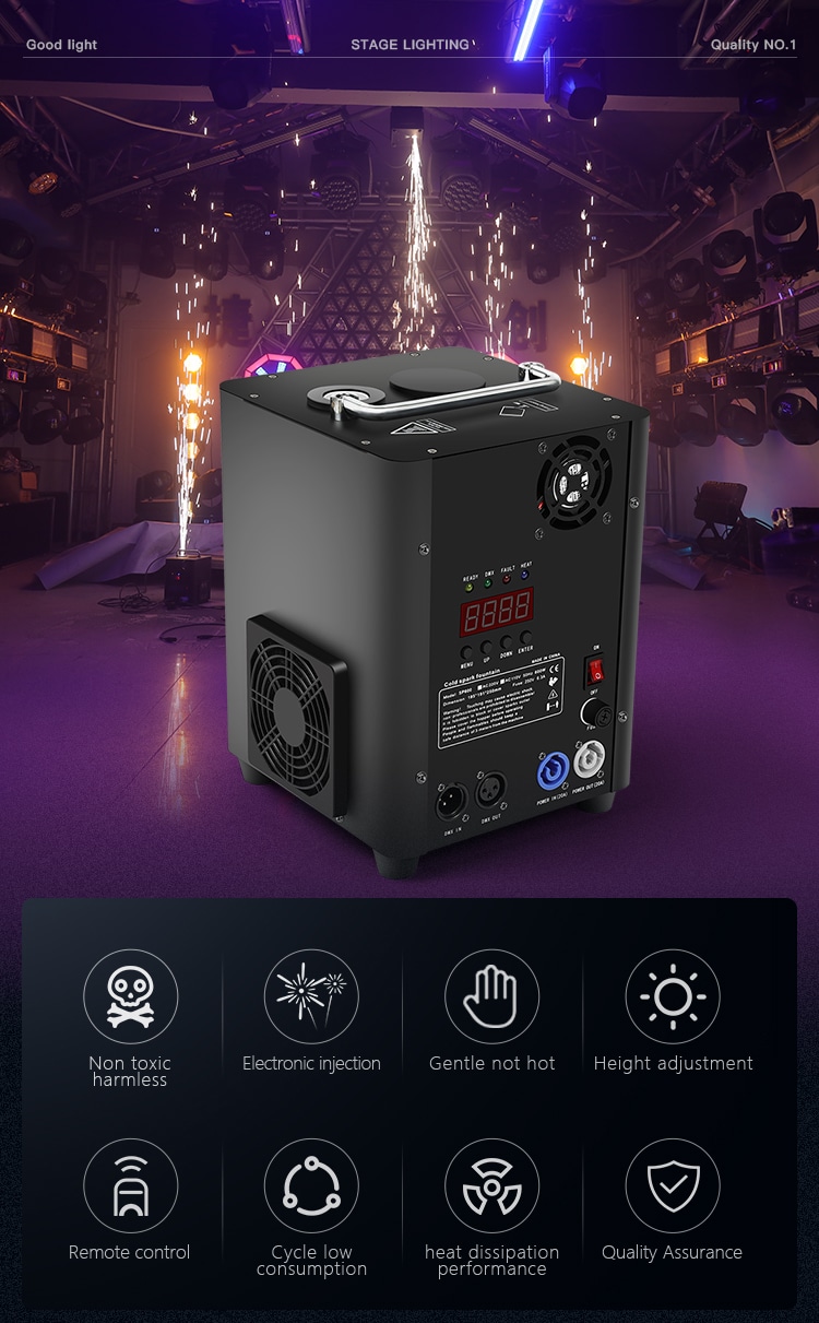600W COLD SPARK MACHINE K33-1