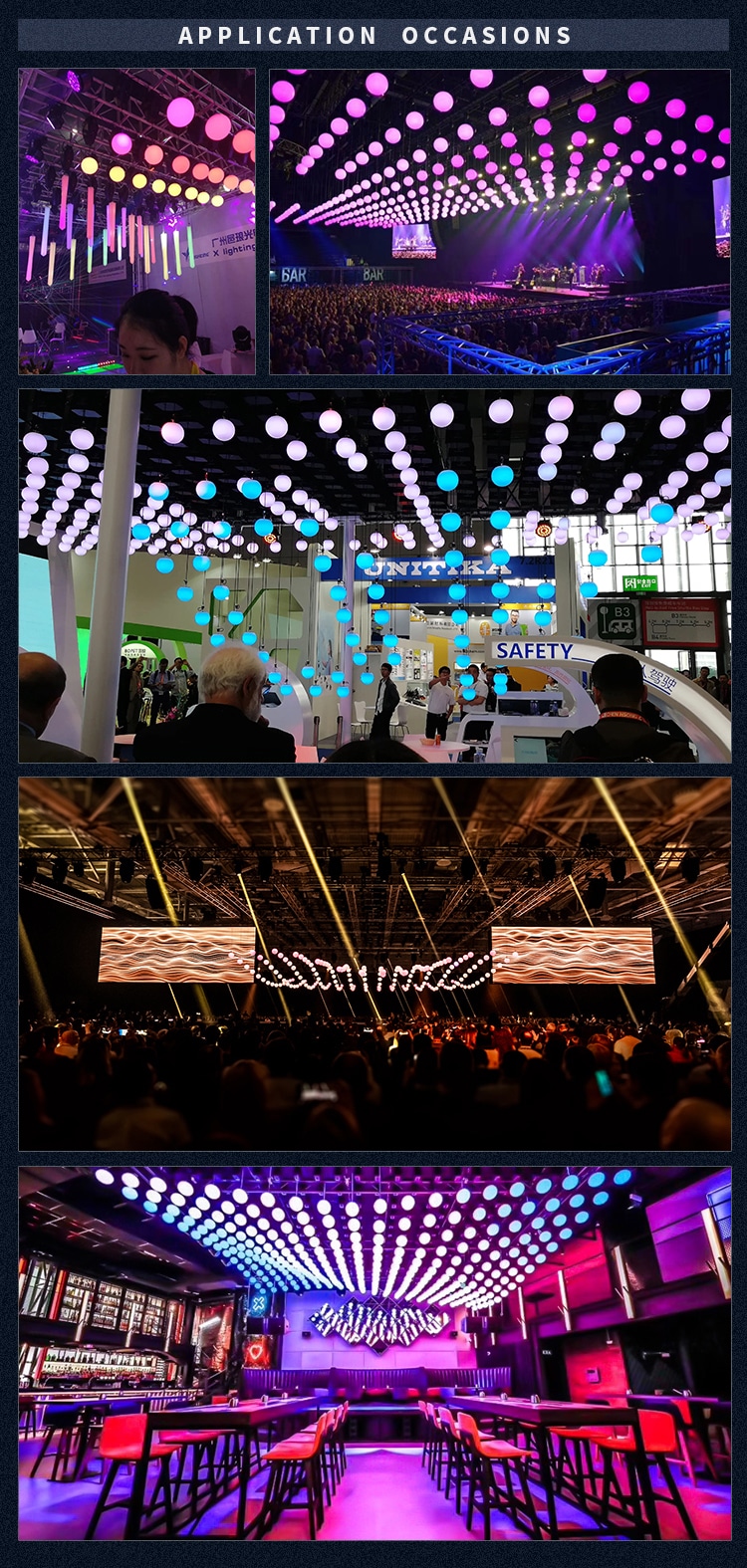 KINETIC LED BALL LIGHT Manufactory