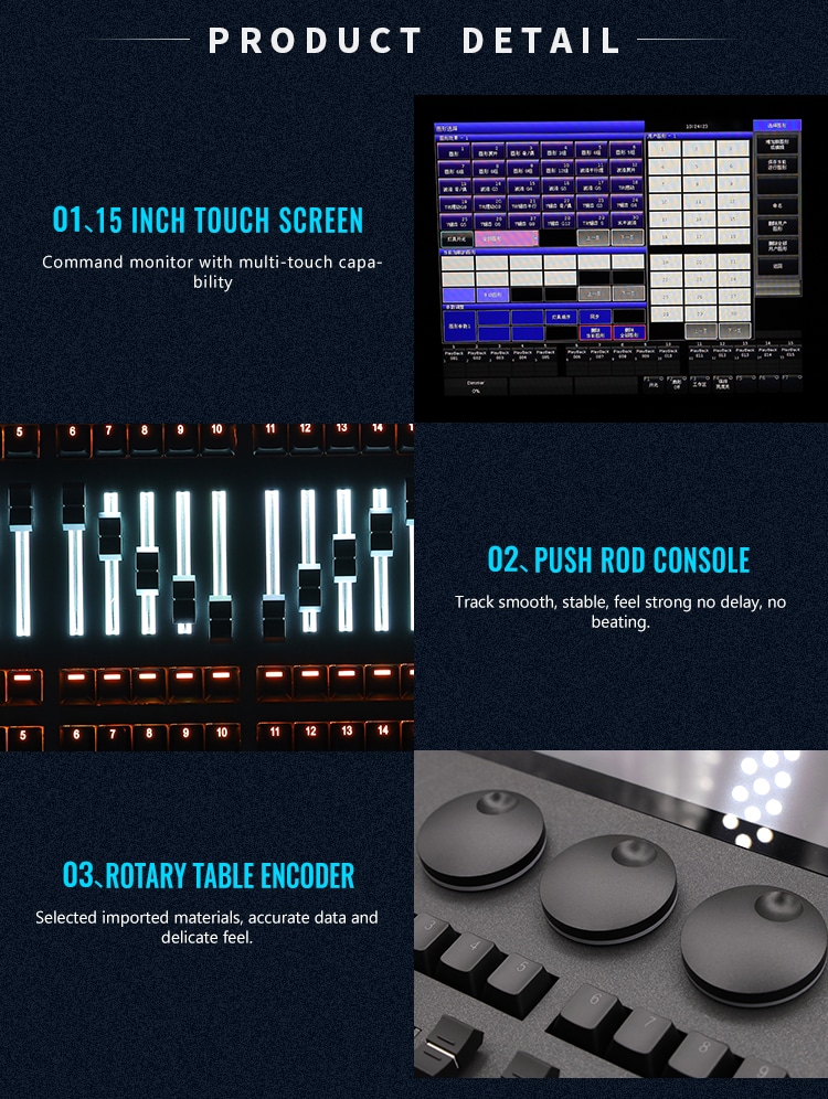 CODE VICTORY 3 CONSOLE 2048 DMX channels