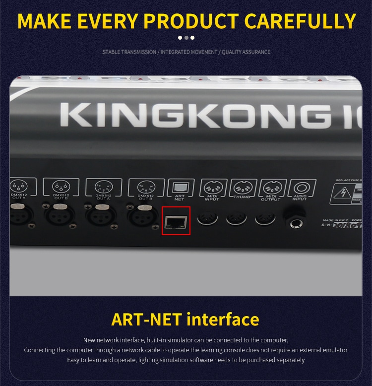 KING KONG 1024 SI CONSOLE 丨Traditional pop console