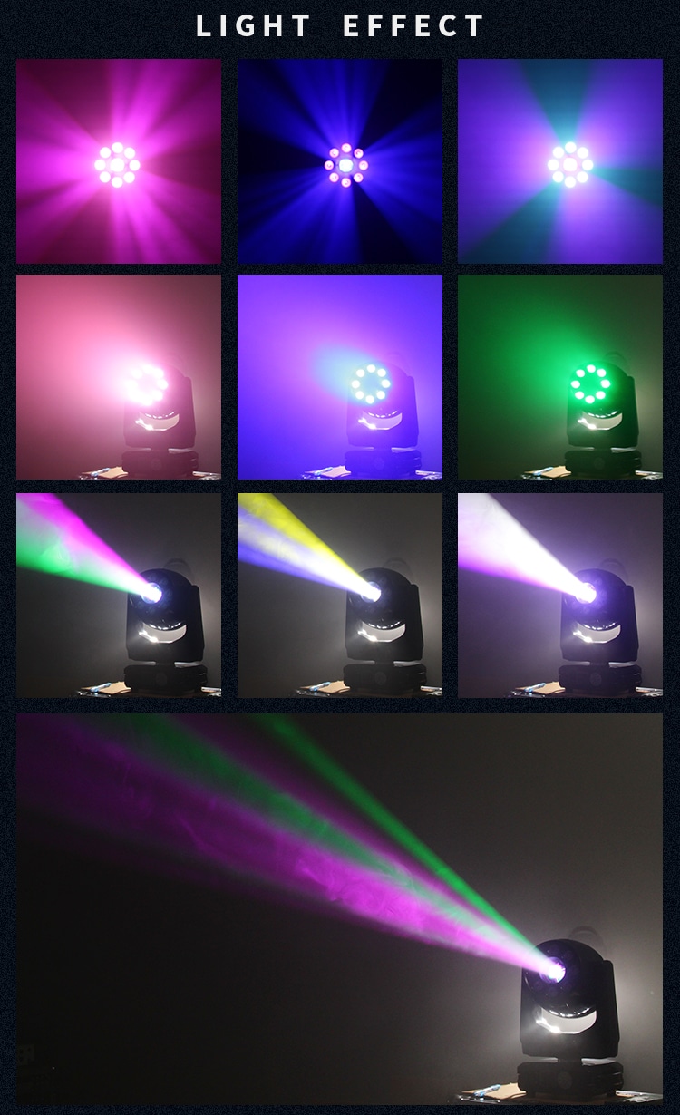 MINI 5R 200W LED SPOT MOVING HEAD LIGHT